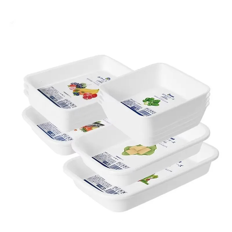 Plastics Flat Trays Food Preparation Storage Tray Camping Dinner Hot ...