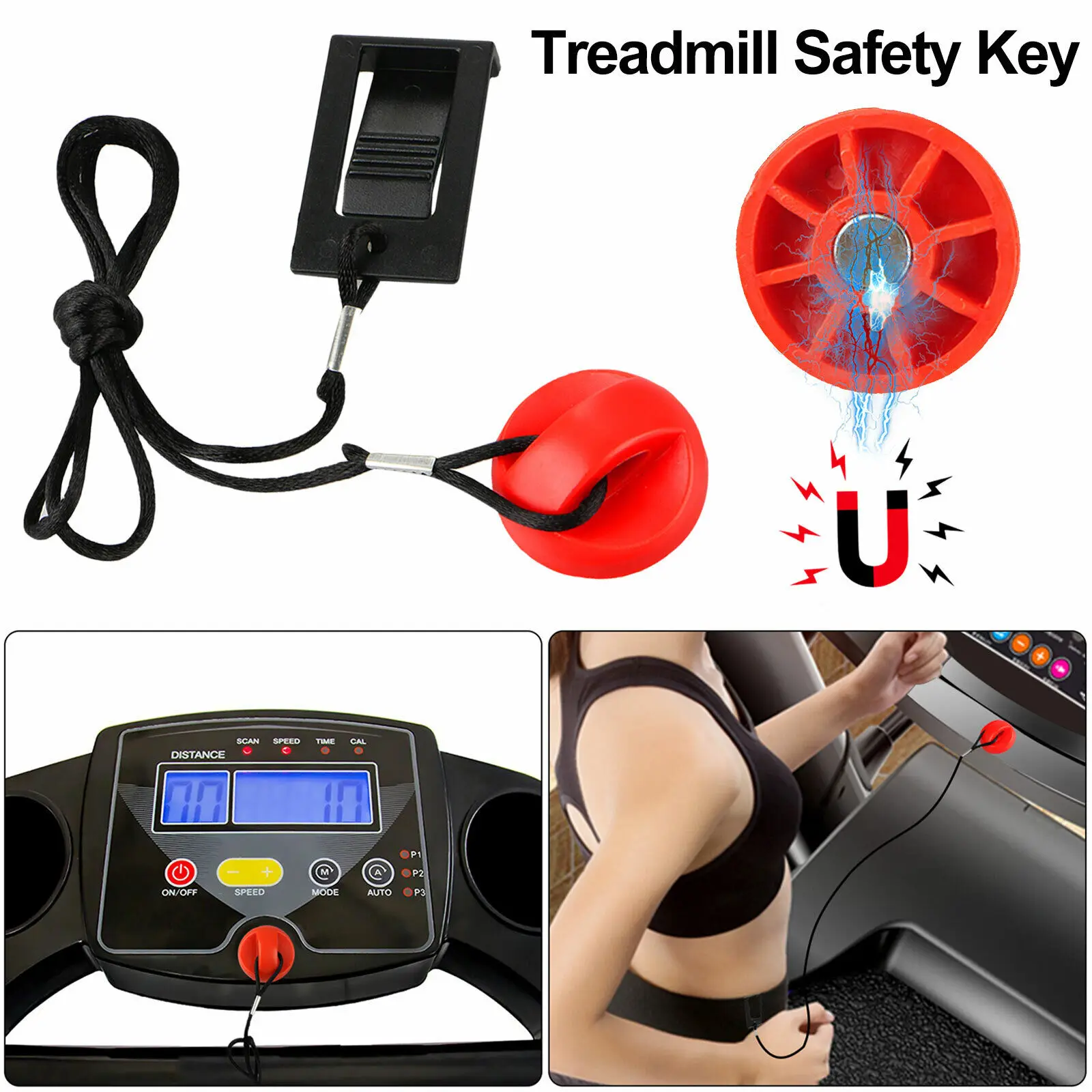 Treadmill-Safety-Key-Universal-Running-Magnet-Security-Lock-for-ProForm ...