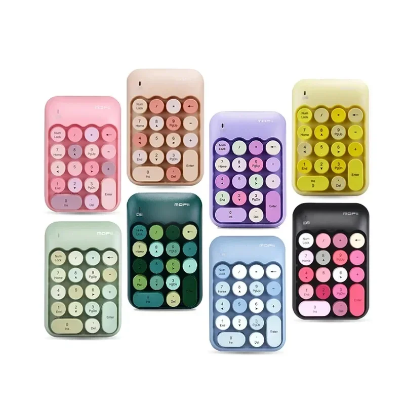Portable-Numeric-Keypad-Slim-Mini-18-Key-2-4-GHz-Wireless-USB-Numeric ...
