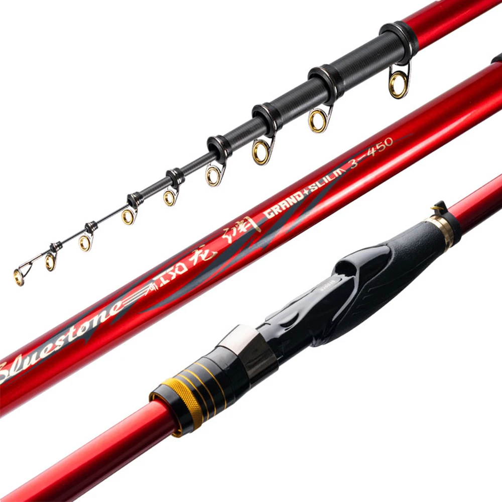 Carbon-Reef-Rock-Vara-De-Pesca-Ultra-Leve-Super-Duro-M-o-Mar-Dualuse ...