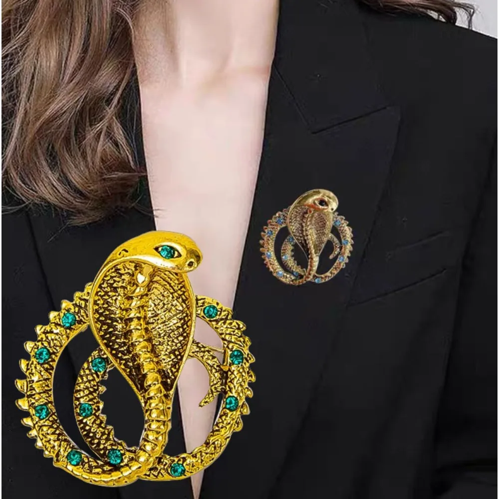 Original-Personality-Retro-British-Metal-Pins-Snake-Brooch-Jewelry ...