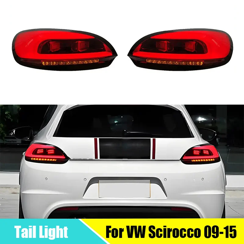 LED-Taillights-For-VW-Scirocco-2009-2015-Dynamic-Signal-Brake-Reverse-auto-Accessories-Tail-Lamp ...