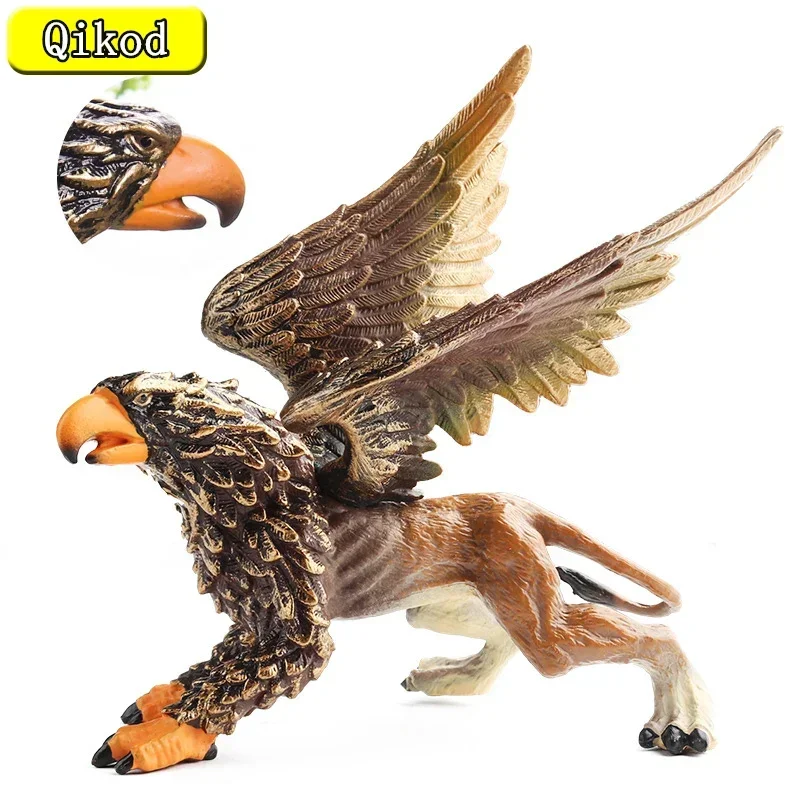 Simulation-Solid-Griffin-Gryphon-Mythology-Horse-Flying-Eagle-Horse ...