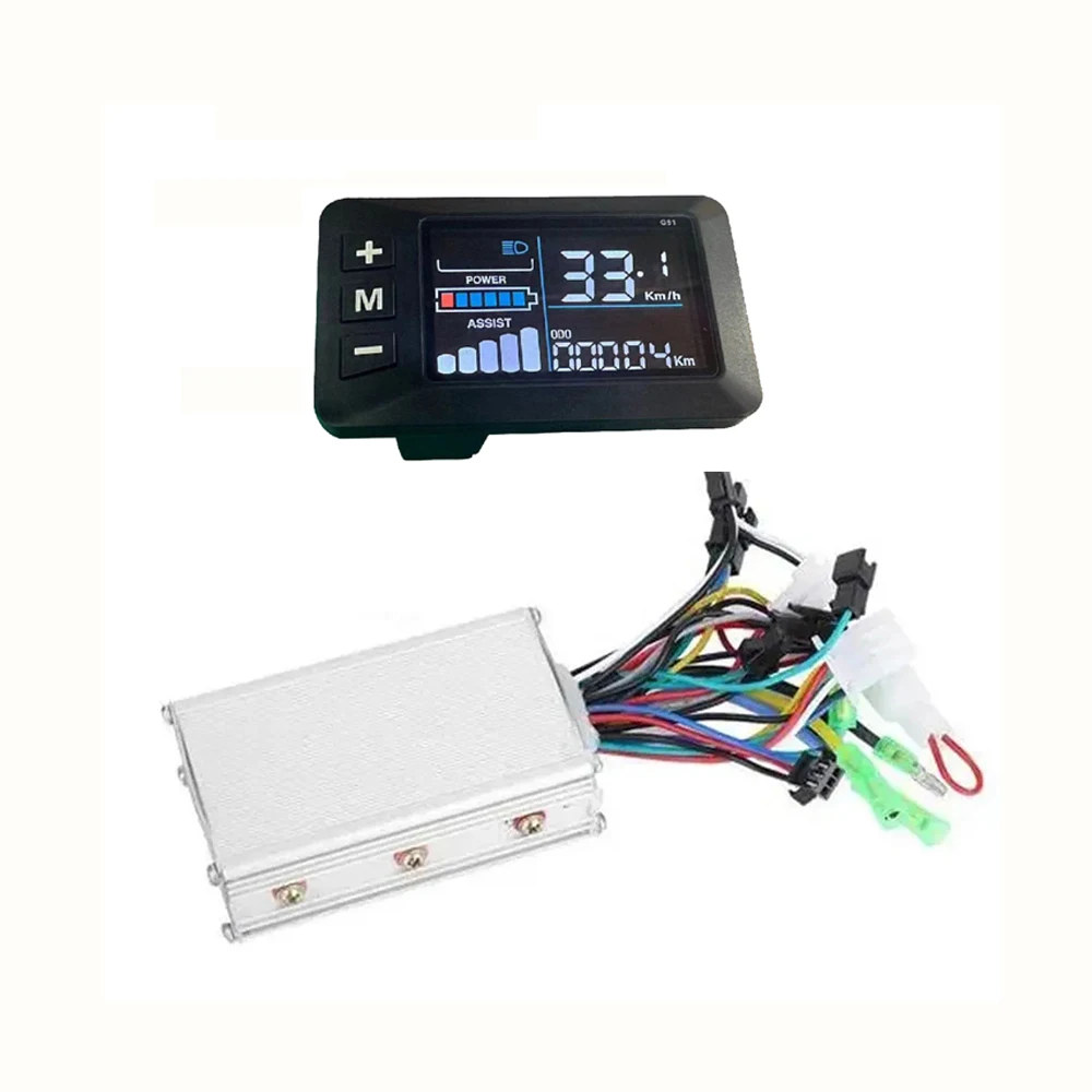 36V48V52V60V-G51-Colour-Screen-Instrument-Controller-Set-250W-350W ...