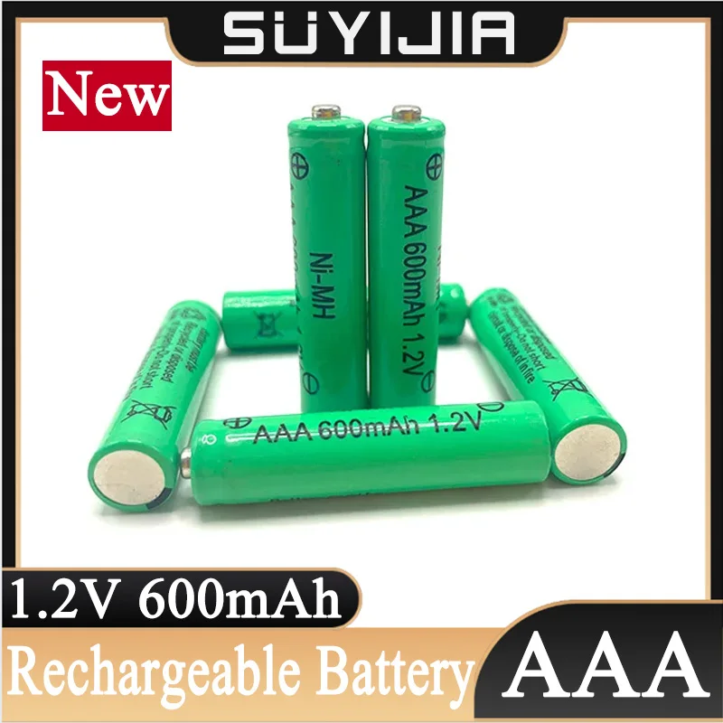 1-2V-AAA-600mAh-NI-MH-Battery-Rechargeable-Batteries-Toy-Flashlight ...