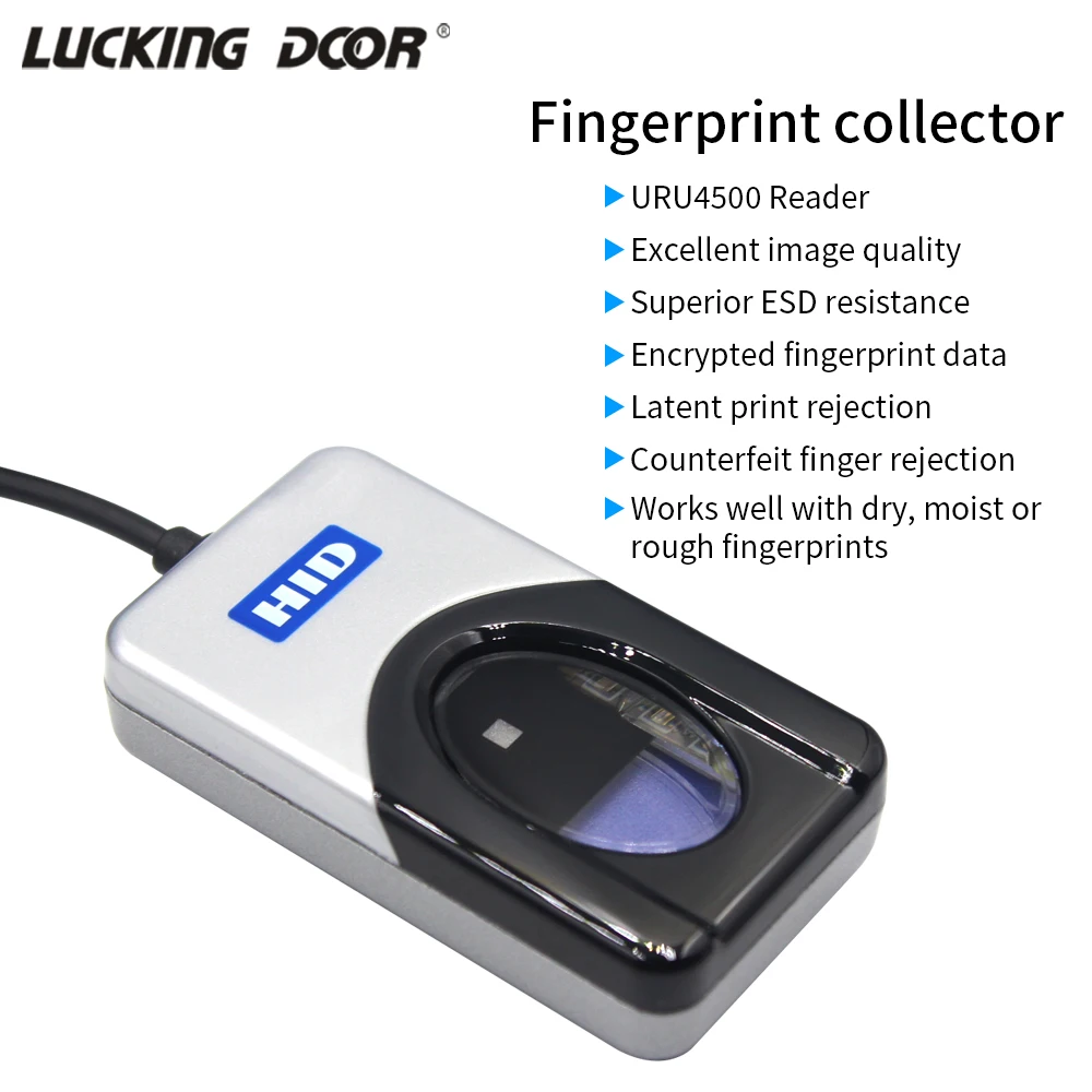 100-Orignal-Fingerprint-Scanner-Digital-Persona-U-are-U-4500-URU4500 ...