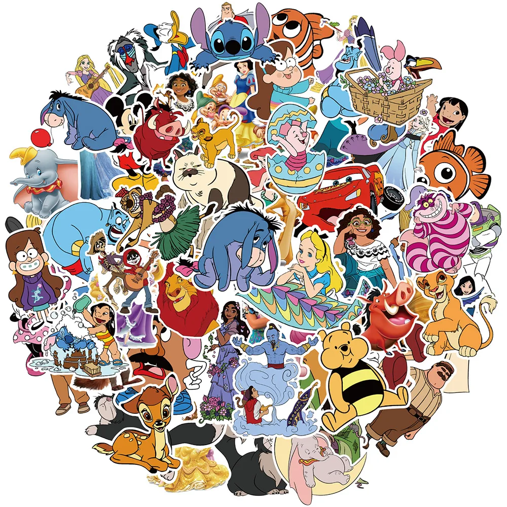 Disney Characters Collage