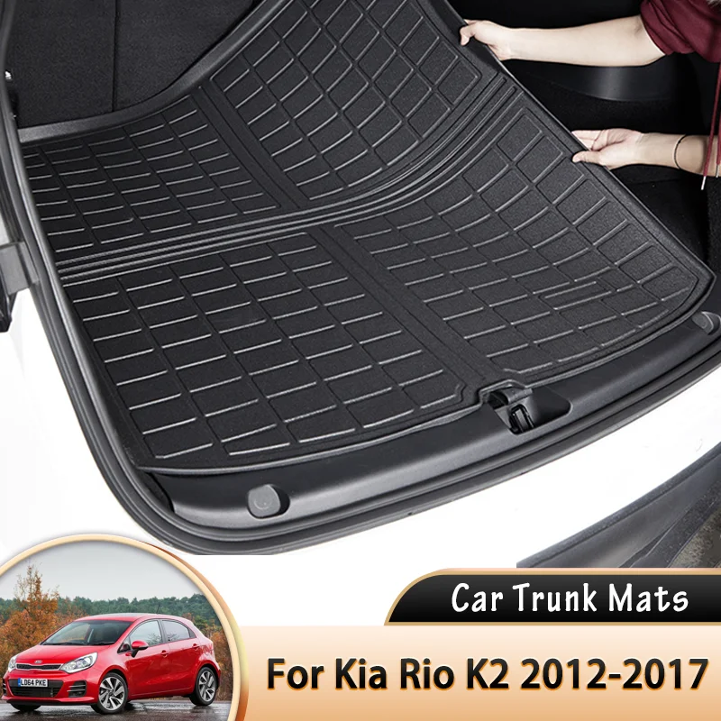 Car Rear for Kia Rio Pride Hatchback UB 2012~2017 2015 2016 Boot Cargo ...