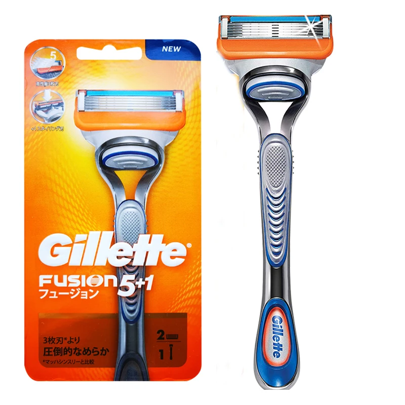 Gillette-Fusion5-Razors-for-Men-5-layers-Blade-Shaver-with-Lubrastrip ...