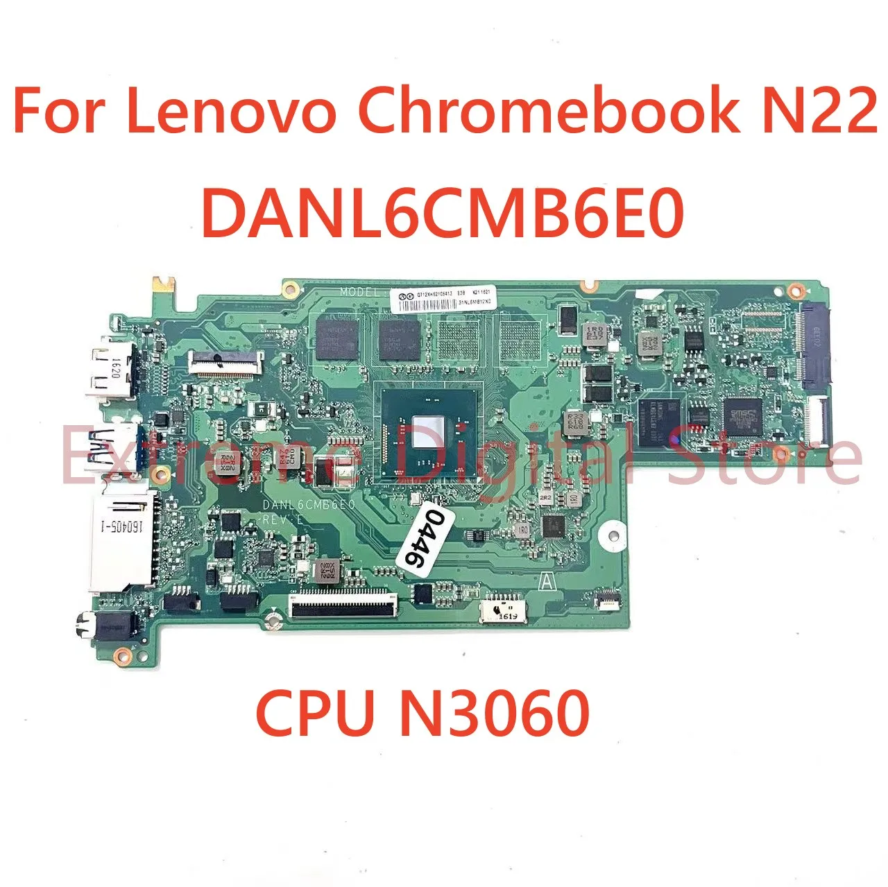 For-Lenovo-Chromebook-N22-laptop-motherboard-DANL6CMB6E0-with-CPU-N3060 ...