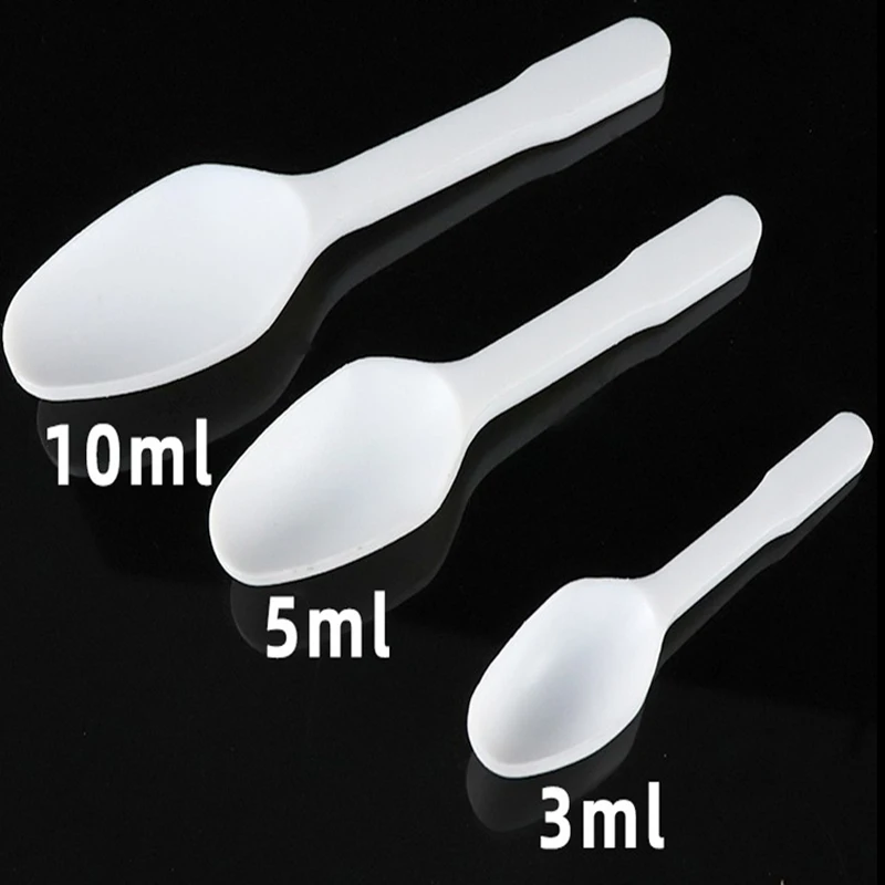 3/5/10ml PTFE Width 23/32/40mm Laboratory Medicinal Ladle Sample Spoon ...
