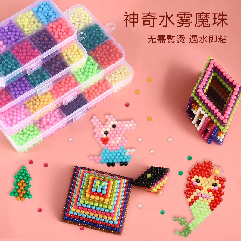 Handmade Magic Water Fuse Beads Creative Beads DIY Art Crafts Toys ...