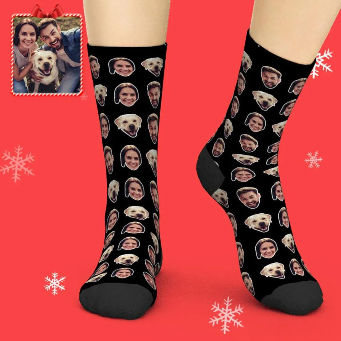 Customized-Christmas-Socks-Personalized-Photos-Family-Animal-Logo-Adult ...