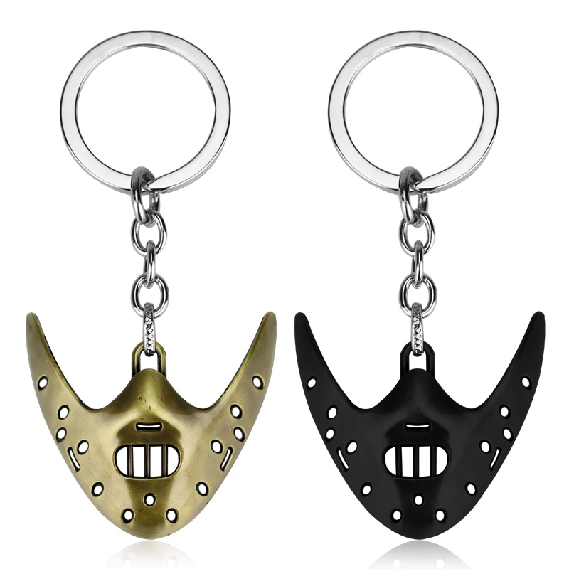 Movie-Jewelry-The-Silence-of-The-Lambs-Mask-Hannibal-Lecter-Keychain ...