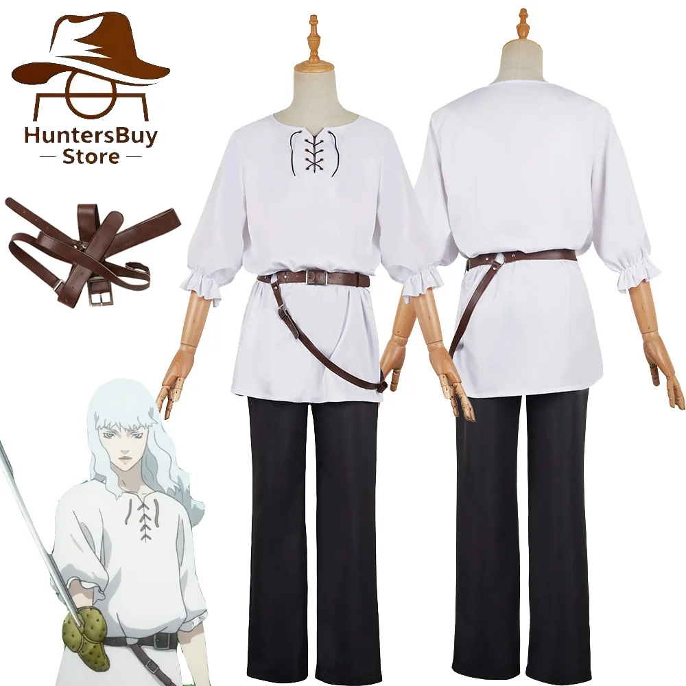 Disguise Griffith Cospaly Clothing Anime Berserker Roleplay Top Belt ...