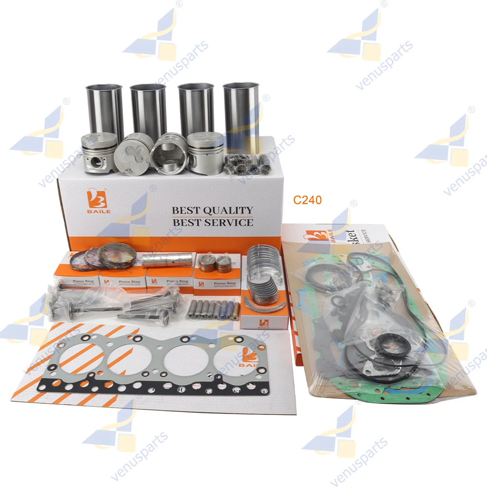 C240KPG-For-Isuzu-C240-Engine-Overhaul-Rebuild-Kit-Piston-Piston-Rings ...