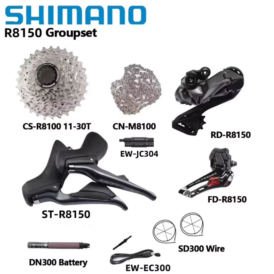 Shimano-ULTEGRA-R8150-Di2-Electronic-Groupset-2x12S-R8150-Front-Rear ...