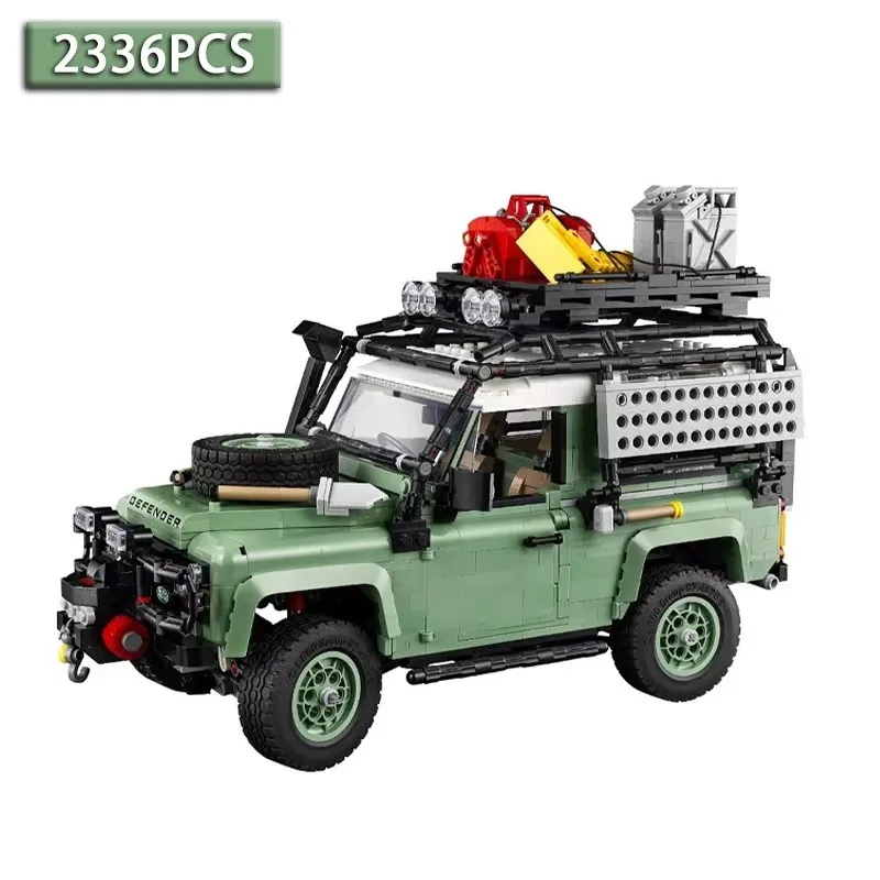 2339parts-High-tech-Car-Lands-SUV-Rover-Defender-90-Compatible-10317-Bricks-Model-Buiding ...