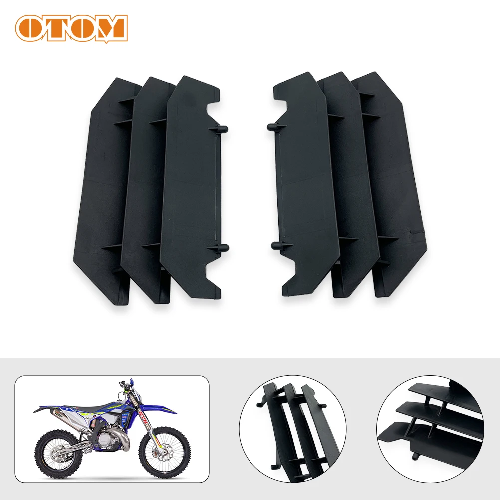 Radiator Louvers Motorcycle Accessories Oil Cooling Plastic Guard Cover ...