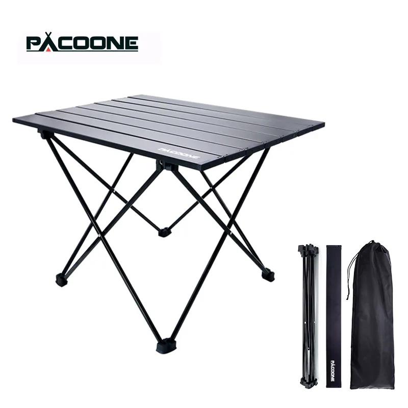 PACOONE-Outdoor-Camping-Table-Ultralight-Backpack-Portable-Folding ...