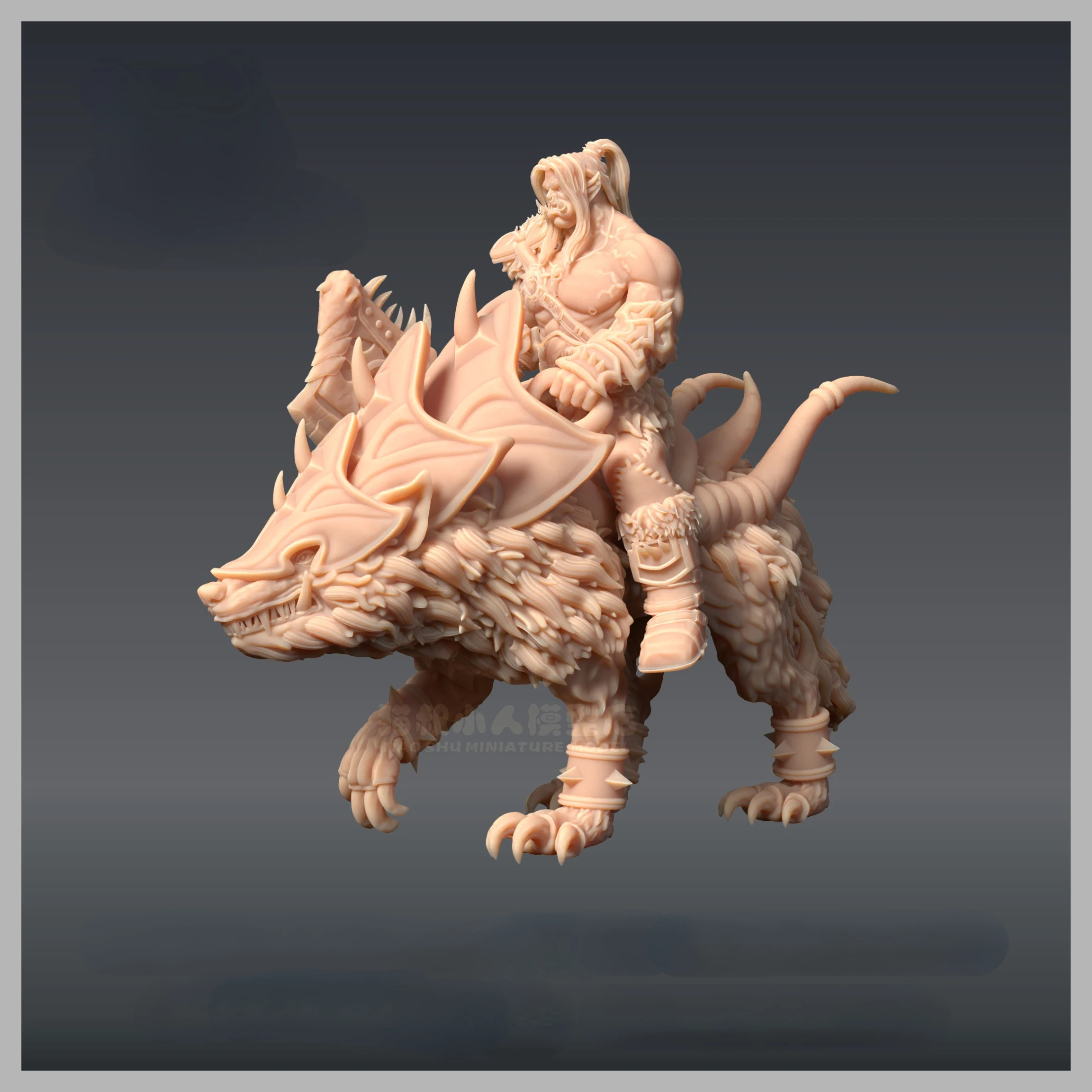 Game-Anime-peripheral-figure-WOW-Thrall-1-43-Other-size-Resin-white ...
