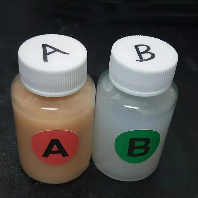 Simulated human body silicone raw material 0 degree flesh color liquid ...