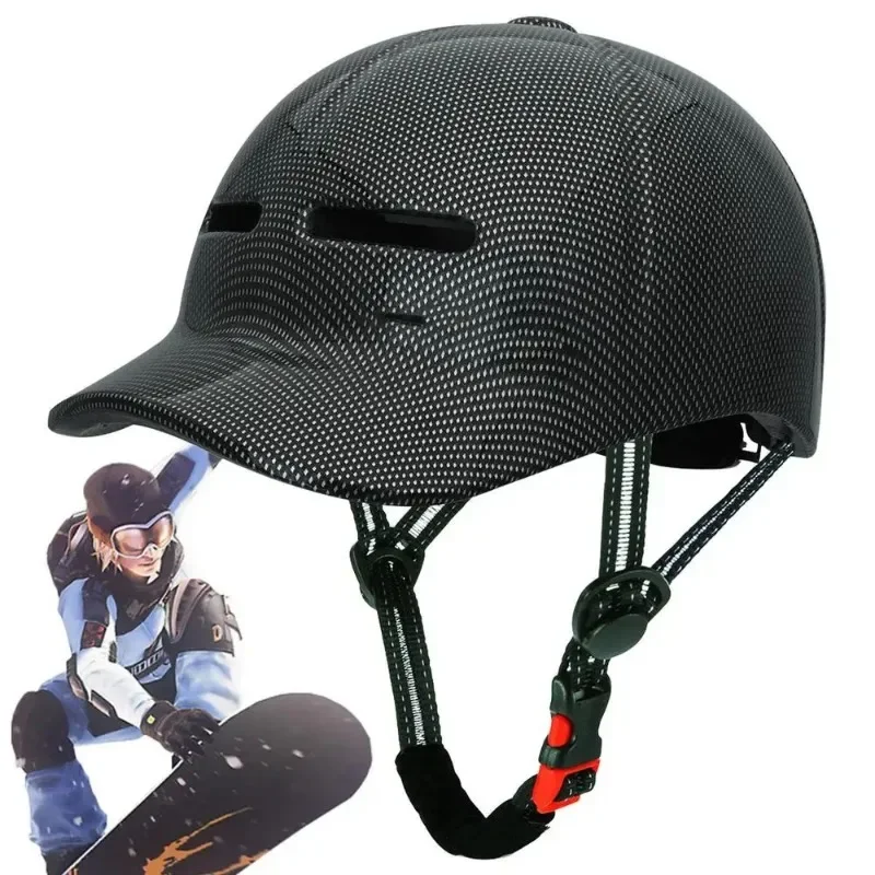 New-Motorcycle-Helmet-Baseball-Cap-Style-Bicycle-Half-Helmets-Motorbike ...