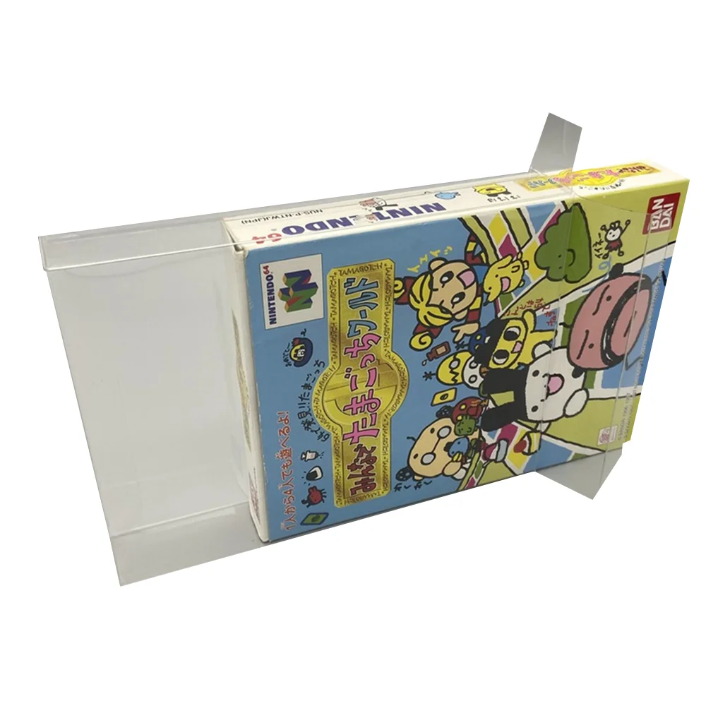 Collection-Display-Box-For-N64-Nintendo-64-Game-Storage-Transparent ...
