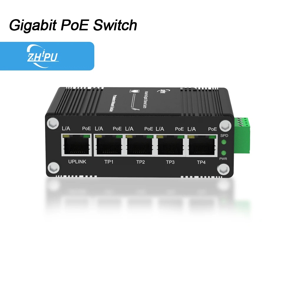 5-Port Ethernet Switch: High-speed LAN for home/office. Connects 5 ...