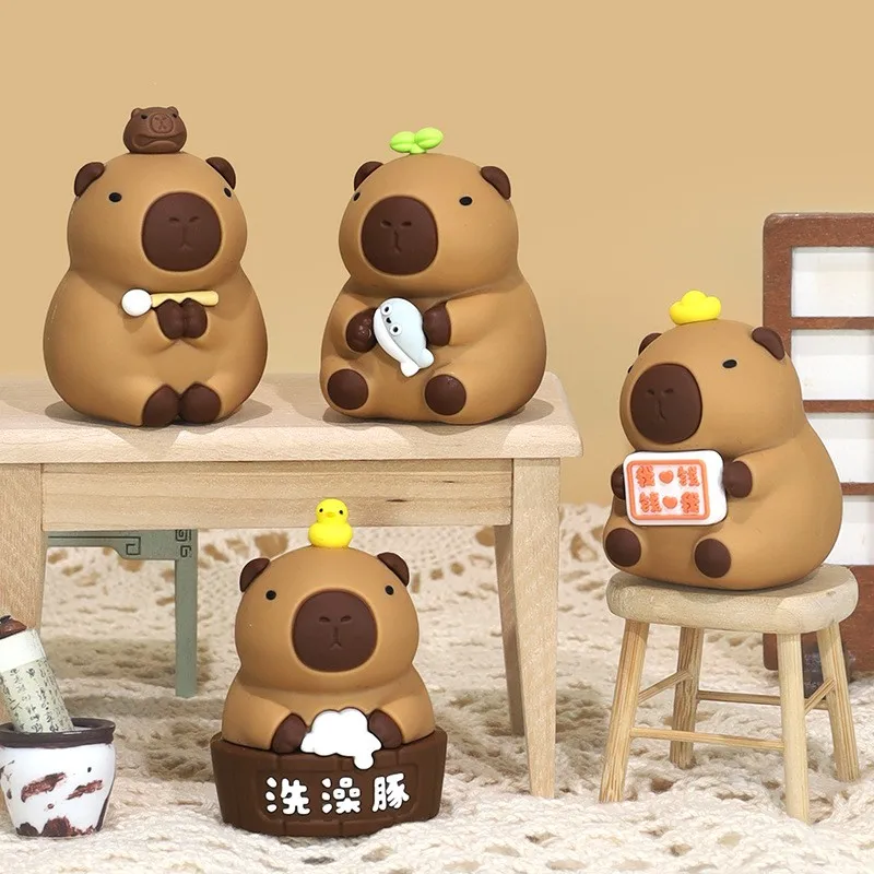 Capybara-Anime-Figure-Toys-Bonecas-Kapibara-Simula-o-Animais-Toy-Decora ...