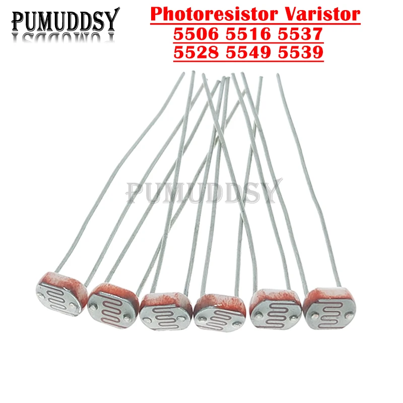 LDR-Photo-Light-Sensitive-Resistor-Photoelectric-Photoresistor-5528 ...