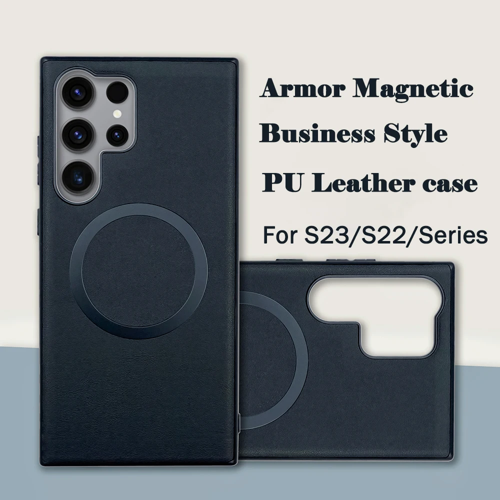 For-Magsafe-Magnetic-Case-For-Samsung-Galaxy-S23-Ultra-S22-S23-Plus ...