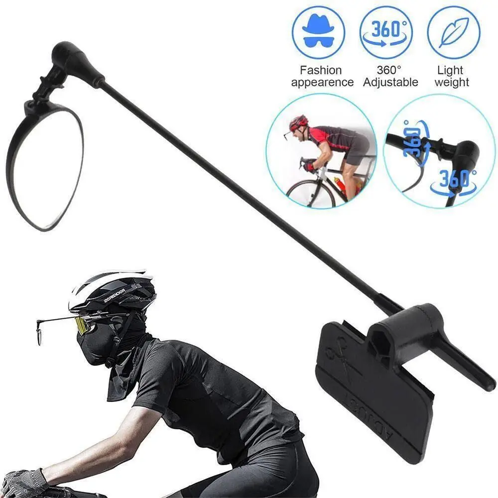 ABS-Mountain-Bike-Rear-View-Black-Adjustable-Bicycle-Helmet-Mirrors ...