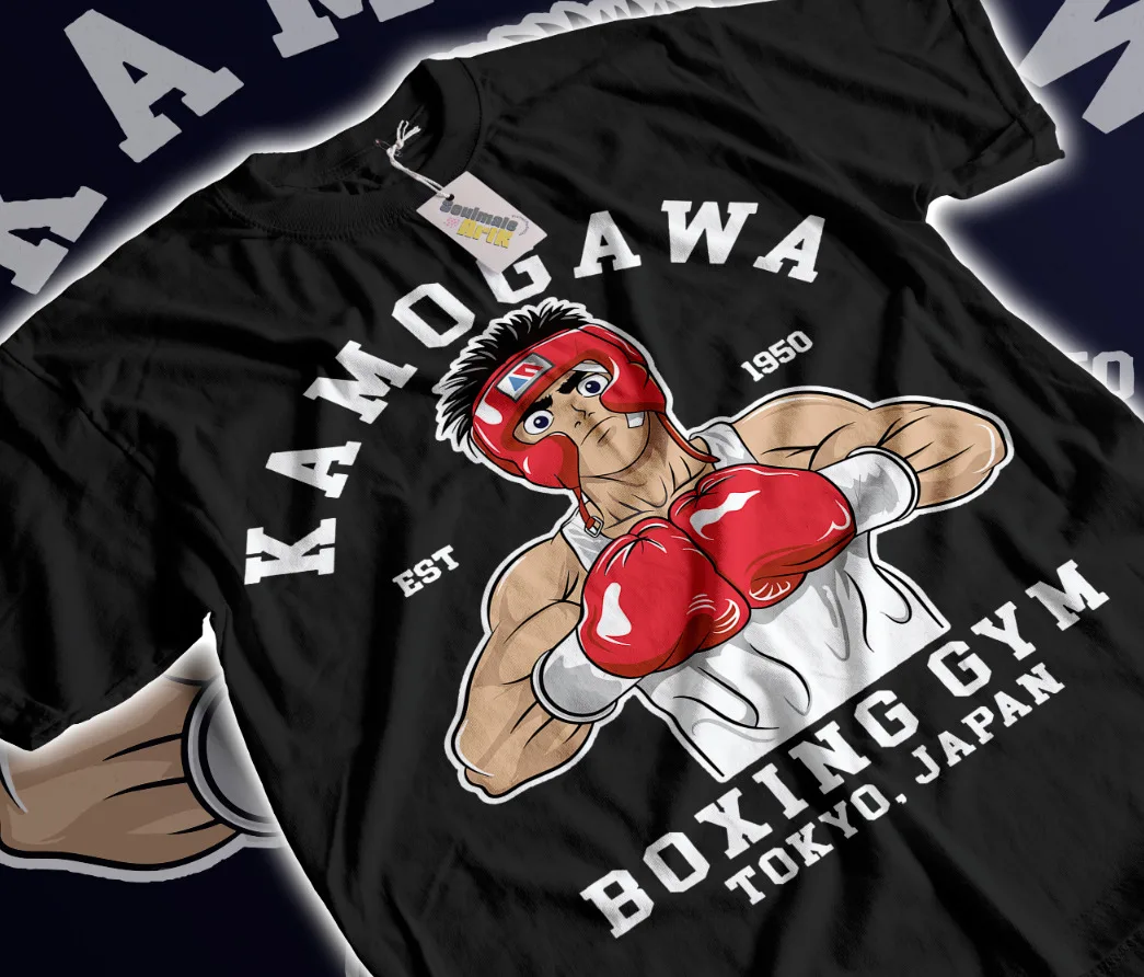 Kamogawa Boxing Gym T-Shirt Classic Hajime No Ippo Sweater Hoodie Soft ...