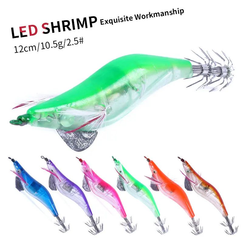 Electronic-Flashing-LED-Fishing-Lure-in-Water-12G-10-5CM-Night-Fishing ...