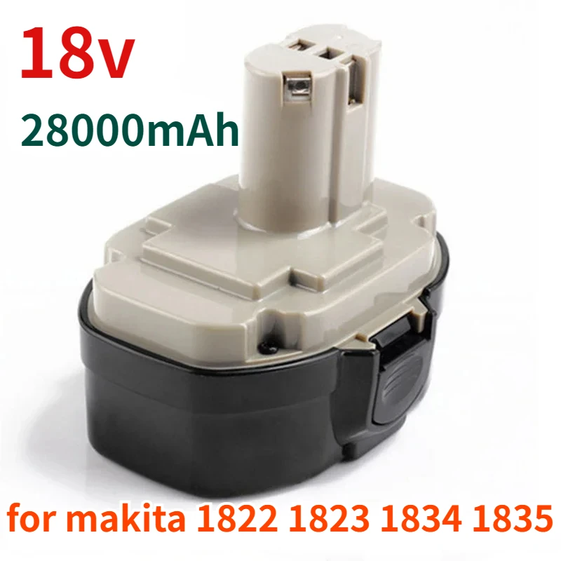 18V-12800mAh-Ni-MH-Replacement-Battery-for-Makita-1822-1823-1834-1835 ...