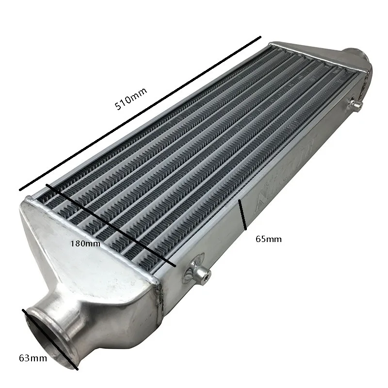 Front-Mount-intercooler-510-180-65mm-Universal-Turbo-Intercooler-bar ...