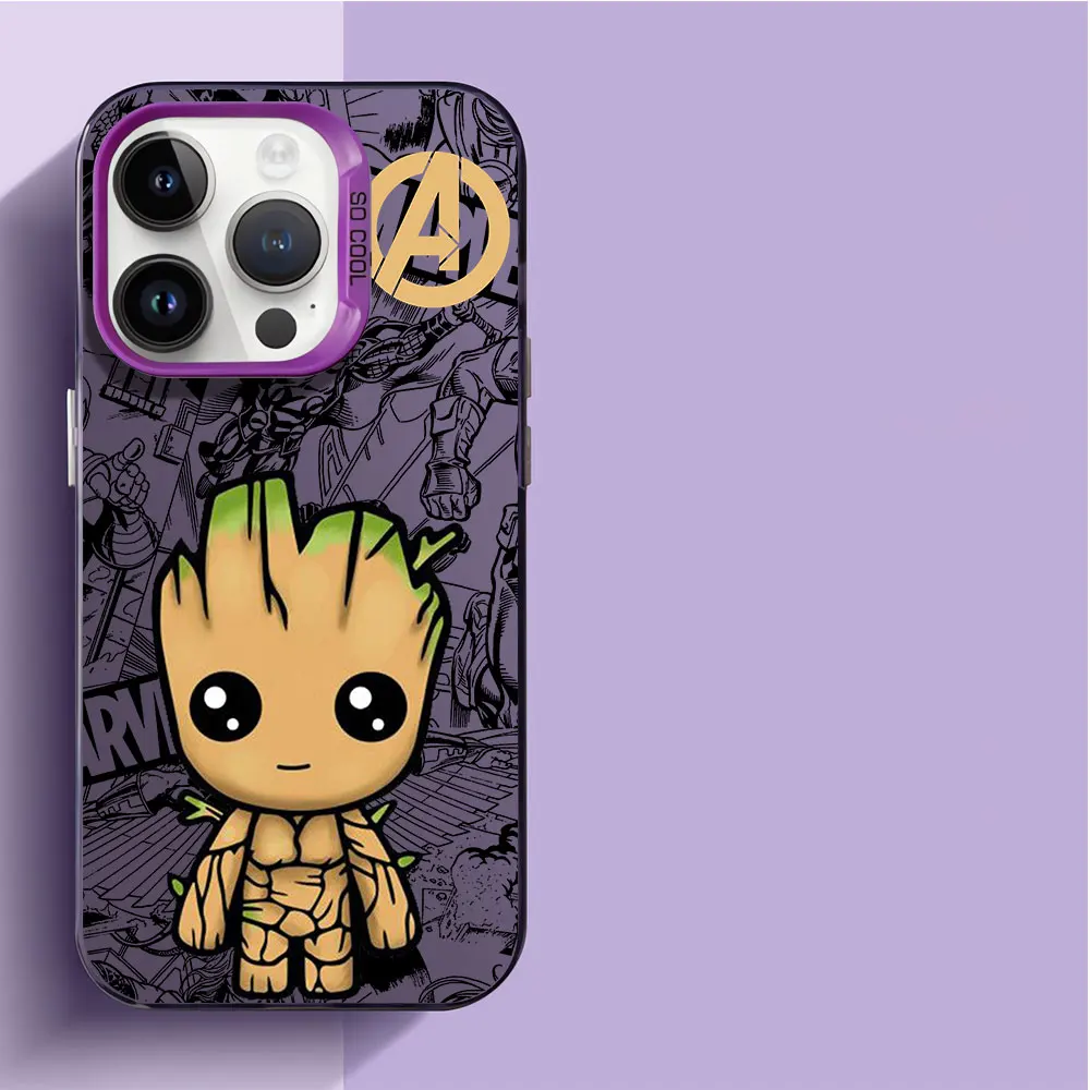 Marvel-Cartoon-Iron-Man-Groot-Case-for-iPhone-12-Pro-XS-Max-11-13-14 ...
