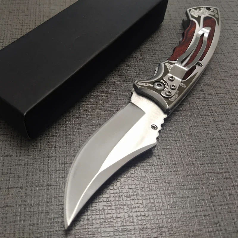 Wood Handle Folding Knife – Adventure Ready Outlet