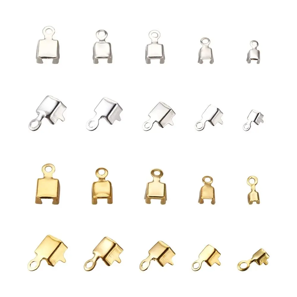 Cup-Chain-Connectors-Crimp-Cord-Ends-Tips-Terminators-with-Loop-for ...