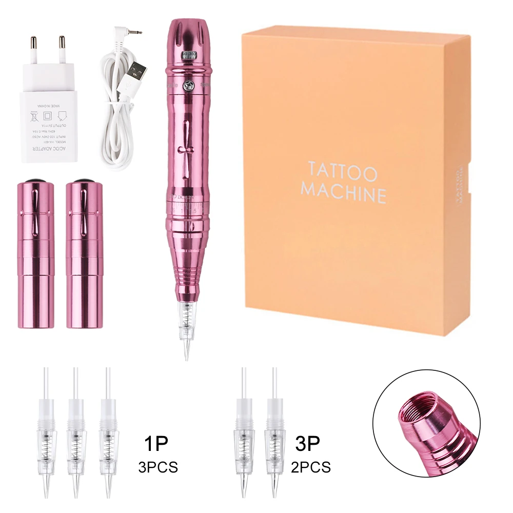 Professional Micropigmentation Permanent Makeup Machine with Battery ...