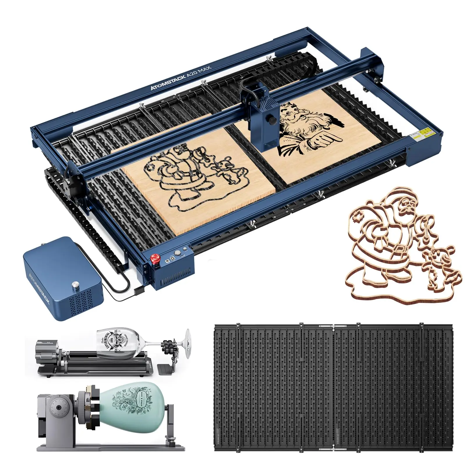 Atomstack-A20-S20-Max-Laser-Engraving-Machine-With-R1-Pro-Claw-Disc ...