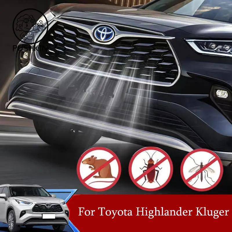 Car-Front-Grille-Insert-Net-Insect-Screening-Mesh-Water-Tank-Protection-For-Toyota-Highlander ...