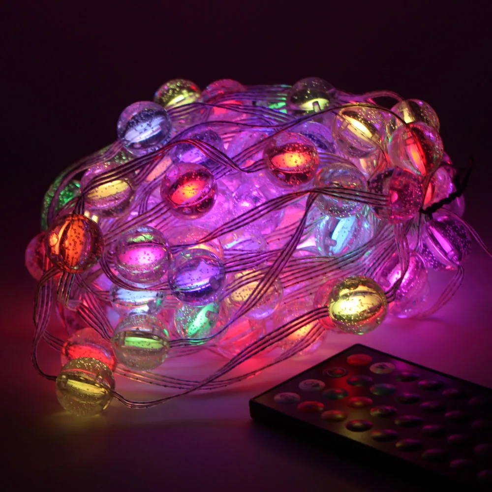 5M-10M-20M-Bluetooth-Music-ARGB-Led-String-Light-Smart-Crystal-Ball ...