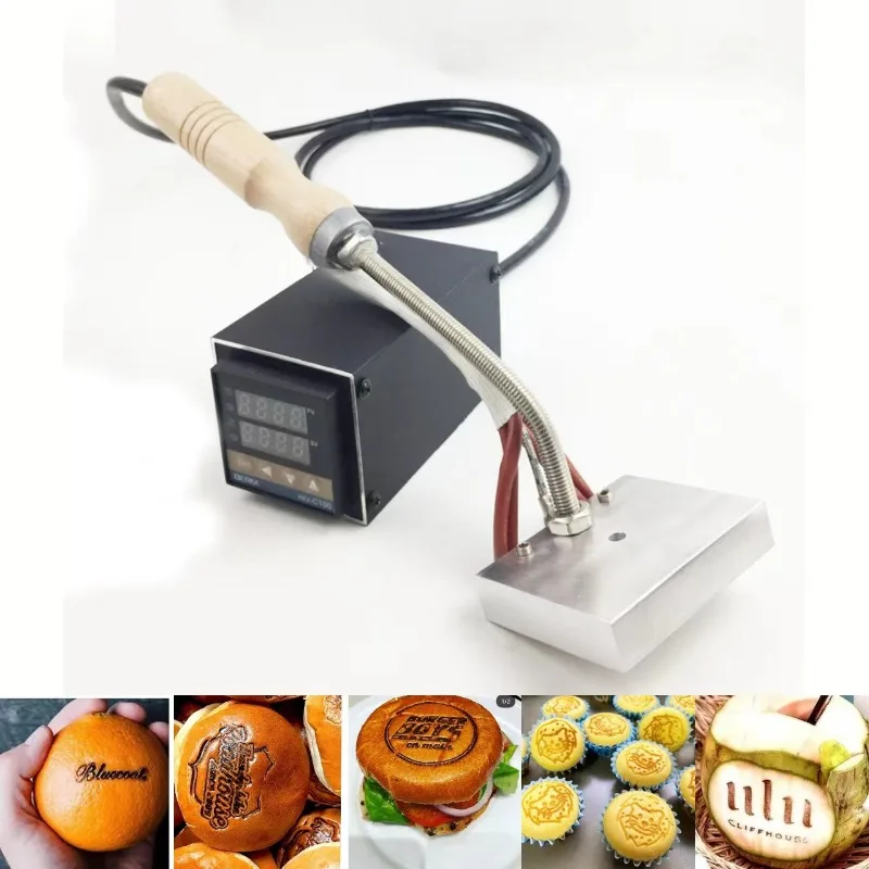 500W-220V-110V-Leather-Hot-Stamping-Machine-Cake-Burger-Coconut-Wood ...