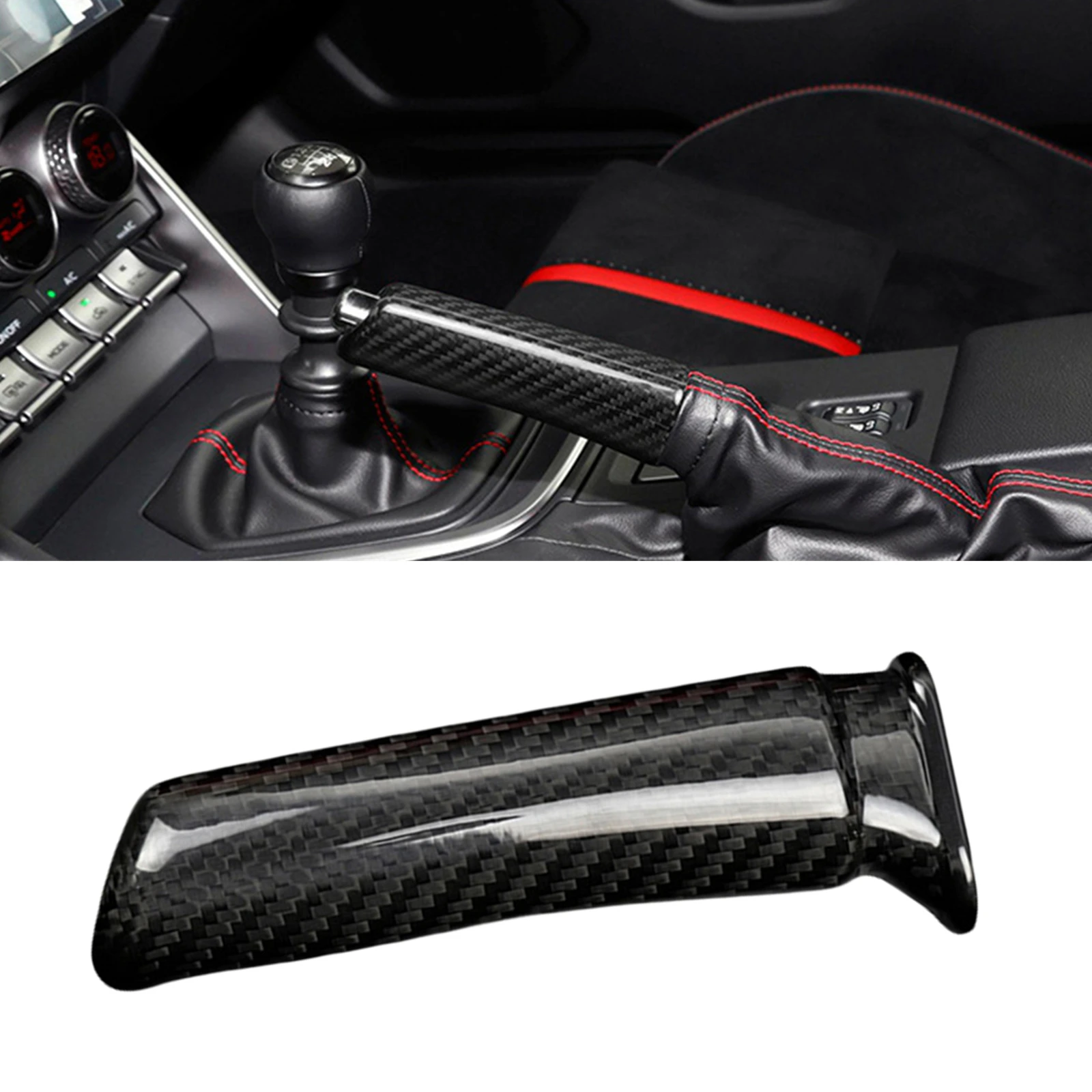 Car-Interior-Handle-Parking-Brake-Handbrake-Cover-Hand-Shell-Case-Trim ...