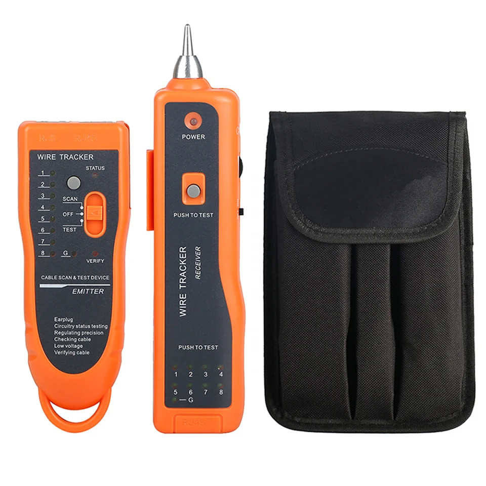 Traceur de fil téléphonique RJ11, RJ45 Cat5 Cat6, Toner Ethernet ...