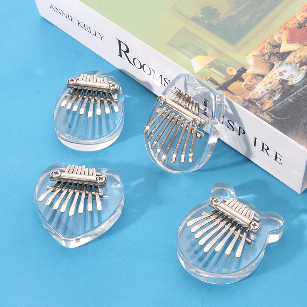 Mini-Kalimba-Thumb-Piano-Acrylic-8-tone-Pocket-Kalimba-Cute-Christmas ...
