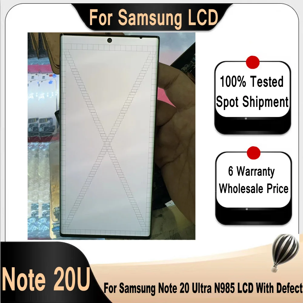 LCD-Have-Defect-For-Samsung-Note-20-Ultra-LCD-Touch-Screen-Digitizer ...