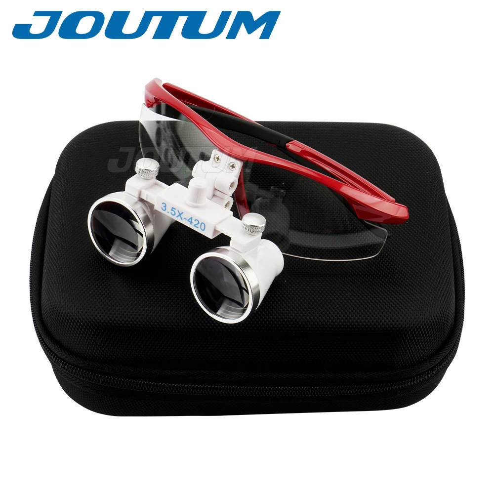 Dental-Loupes-3-5x2-5x-320-420mm-Goggles-Lab-Medical-Magnifier-Dentists ...